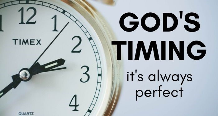 The Timing of God … (April 2023 Update) | Teaching Resources International